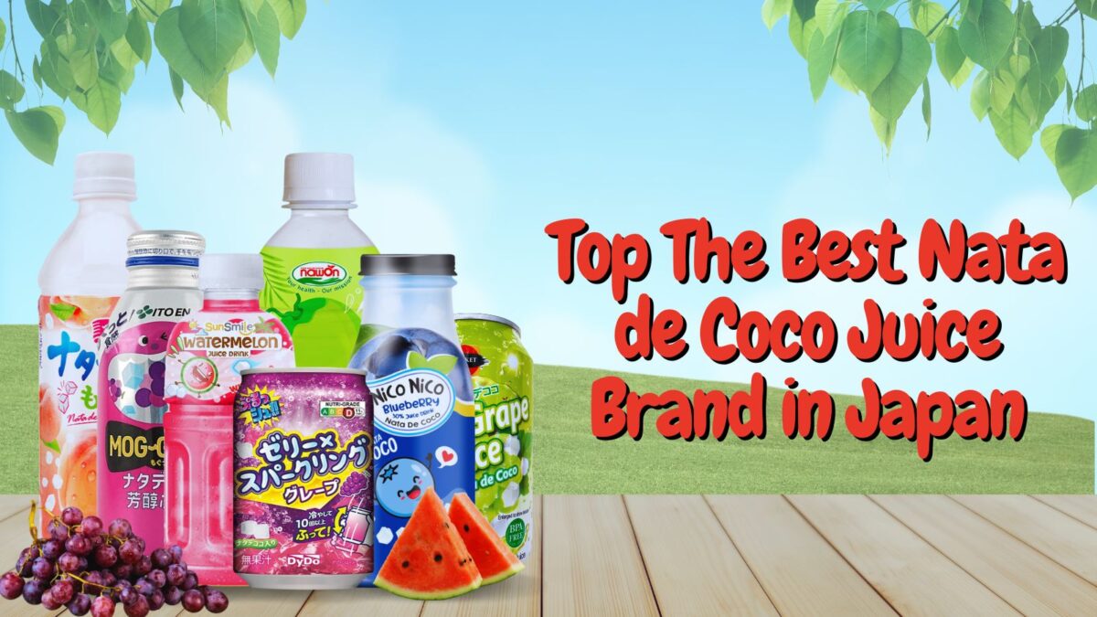 Top The Best Nata de Coco Juice Brand in Japan