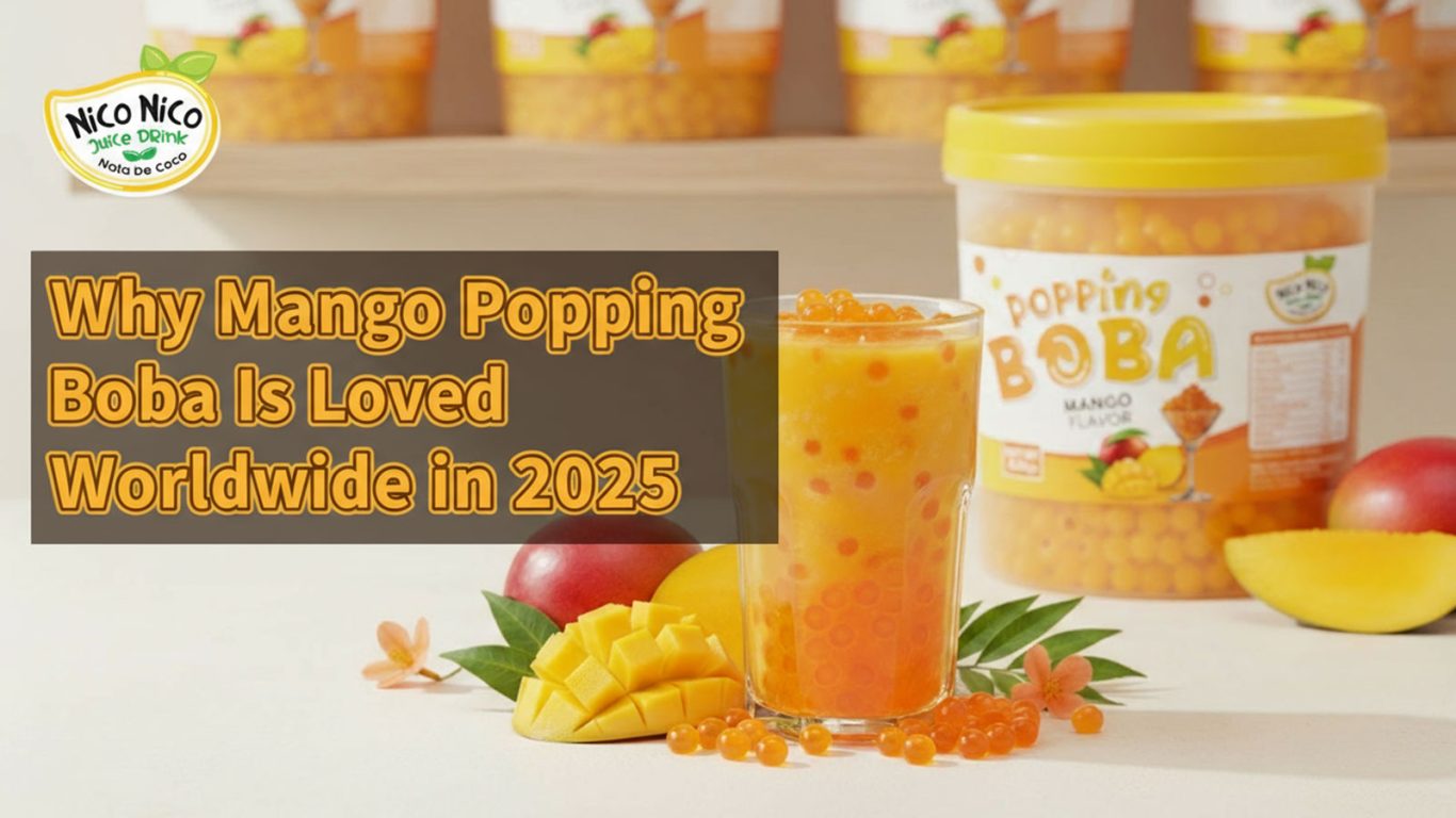Why Mango Popping Boba Is Loved Worldwide in 2025
