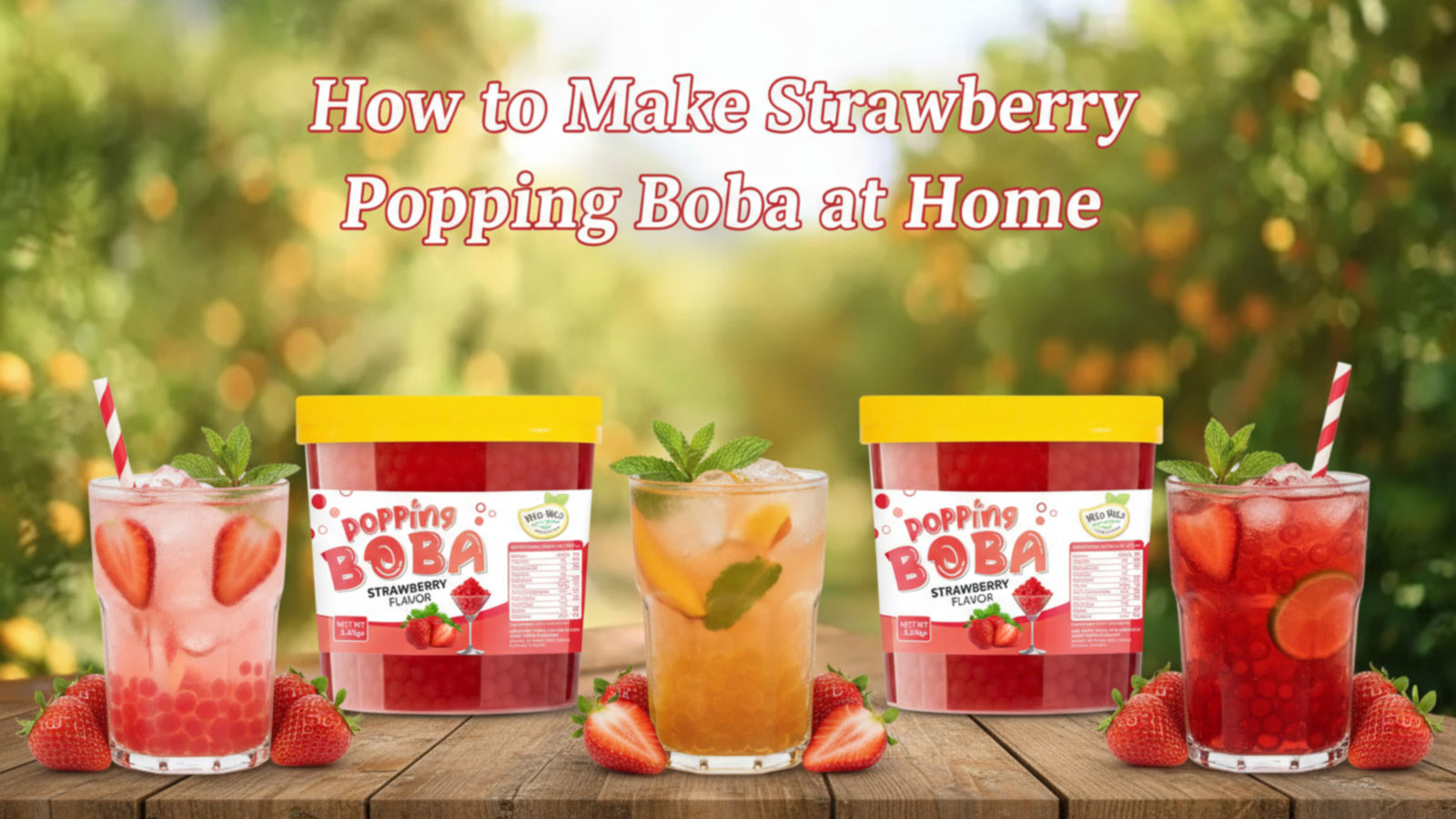 Strawberry Popping Boba: Discover the Best Way to Enjoy This Sweet Treat