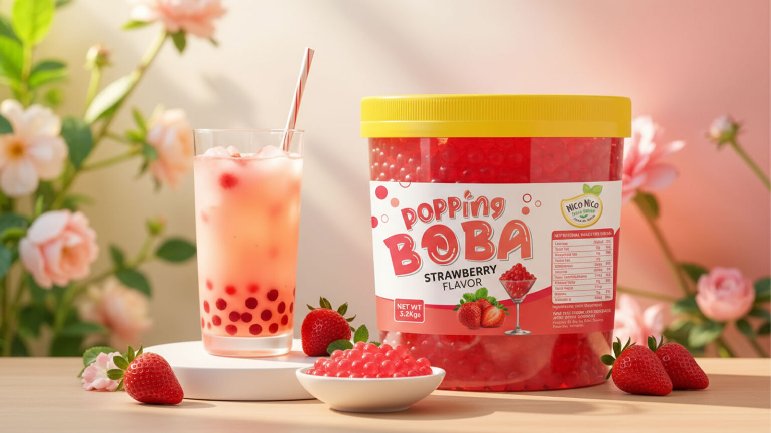 Strawberry Popping Boba: Discover the Best Way to Enjoy This Sweet Treat